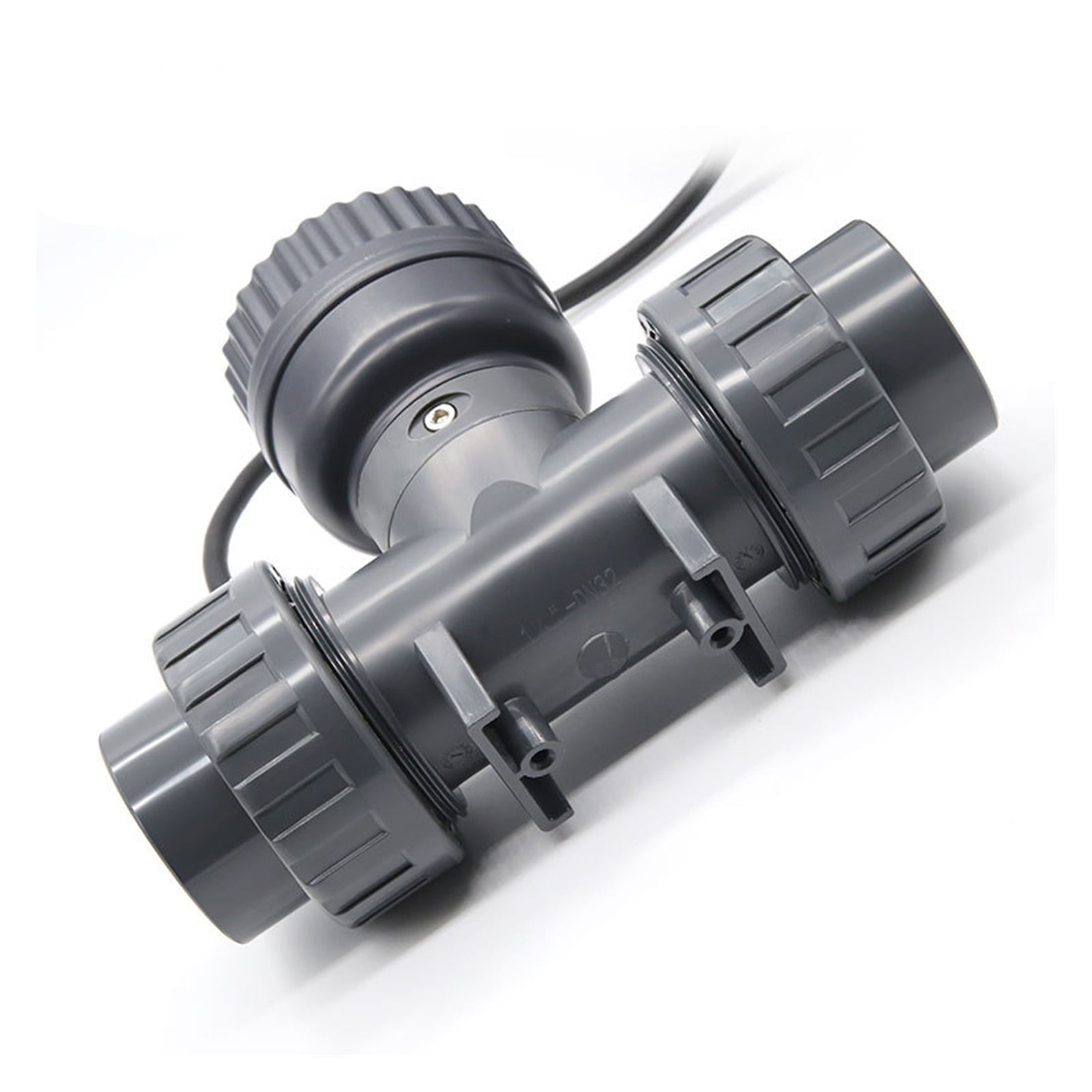 DN25-80 High Precision Smart Digital Display Flowmeter, RS485 LCD Electronic Flowmeter, PVC Flow ...