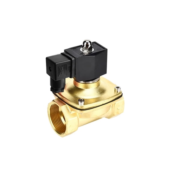 DN25 Brass IP65 Waterproof Liquid Solenoid Valve Normally Closed ...