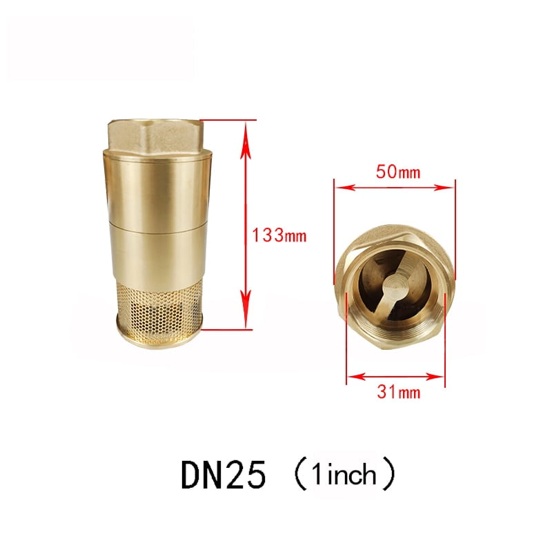 DN25 DN40 DN50 DN65 DN80 check valve Oil tank copper double door check ...