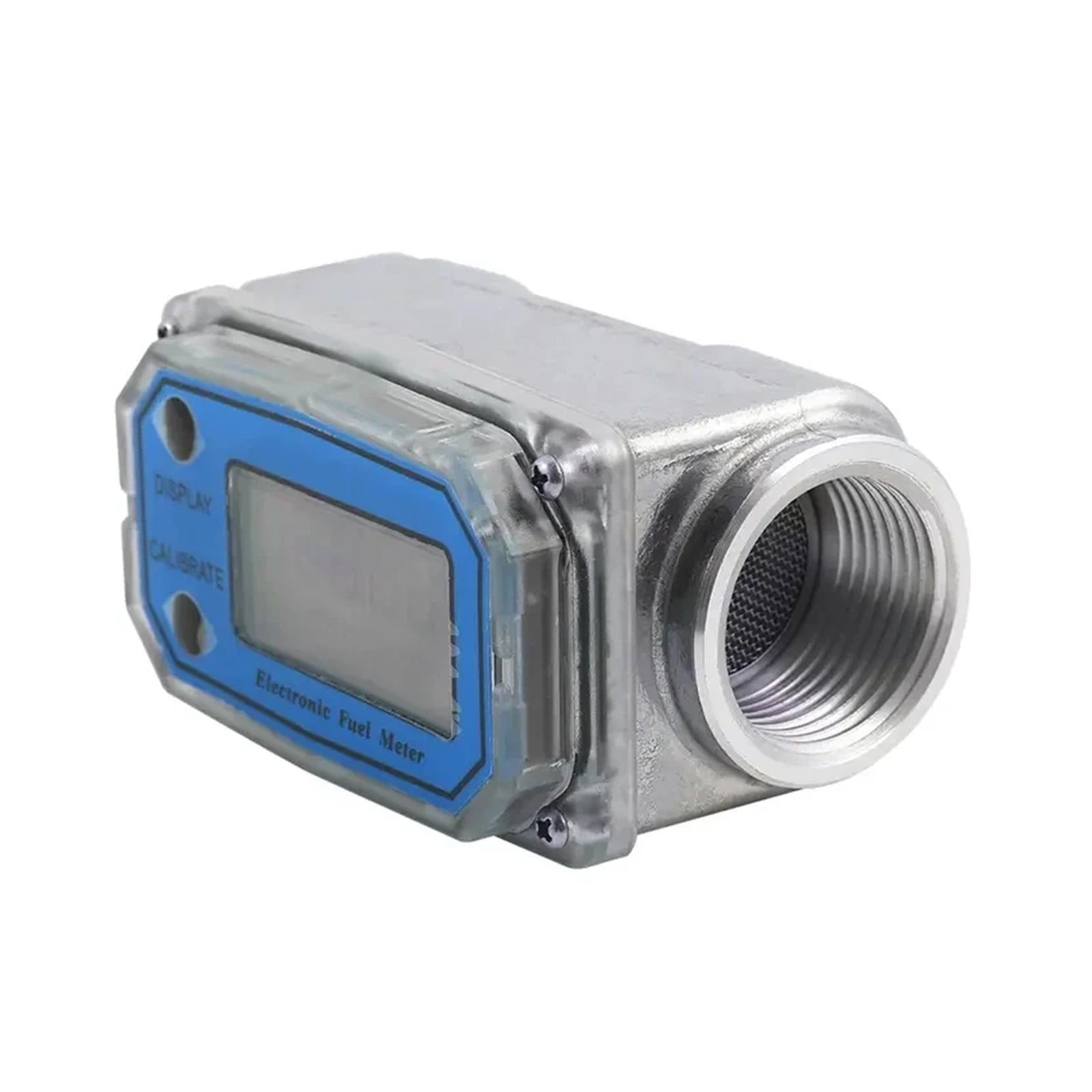 DN25 Digital Flow Meter Flowmeter Gauge Electronic Flow Indicator ...