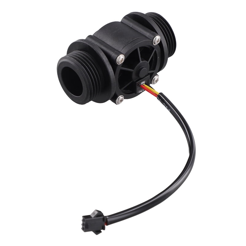 DN25 FS400A G1inch Water Flow Sensor Hall Flowmeter Meter Counter 2-60L ...