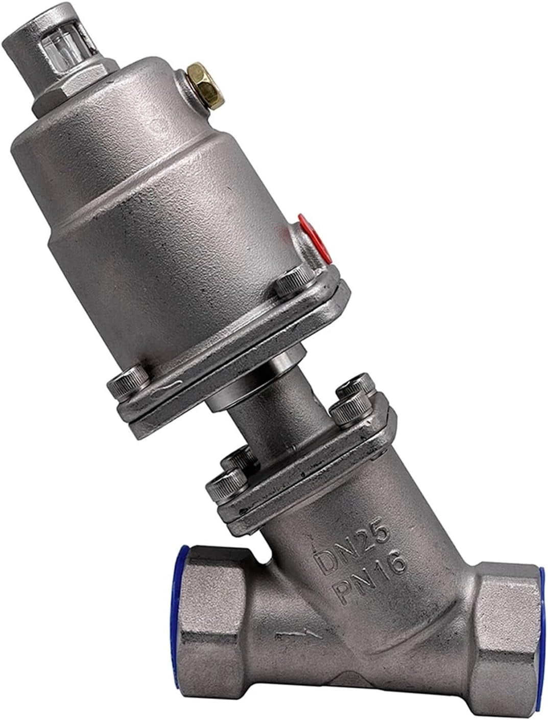 DN25 Stainless Steel Pneumatic Seat Valve Normally Closed/Open ...