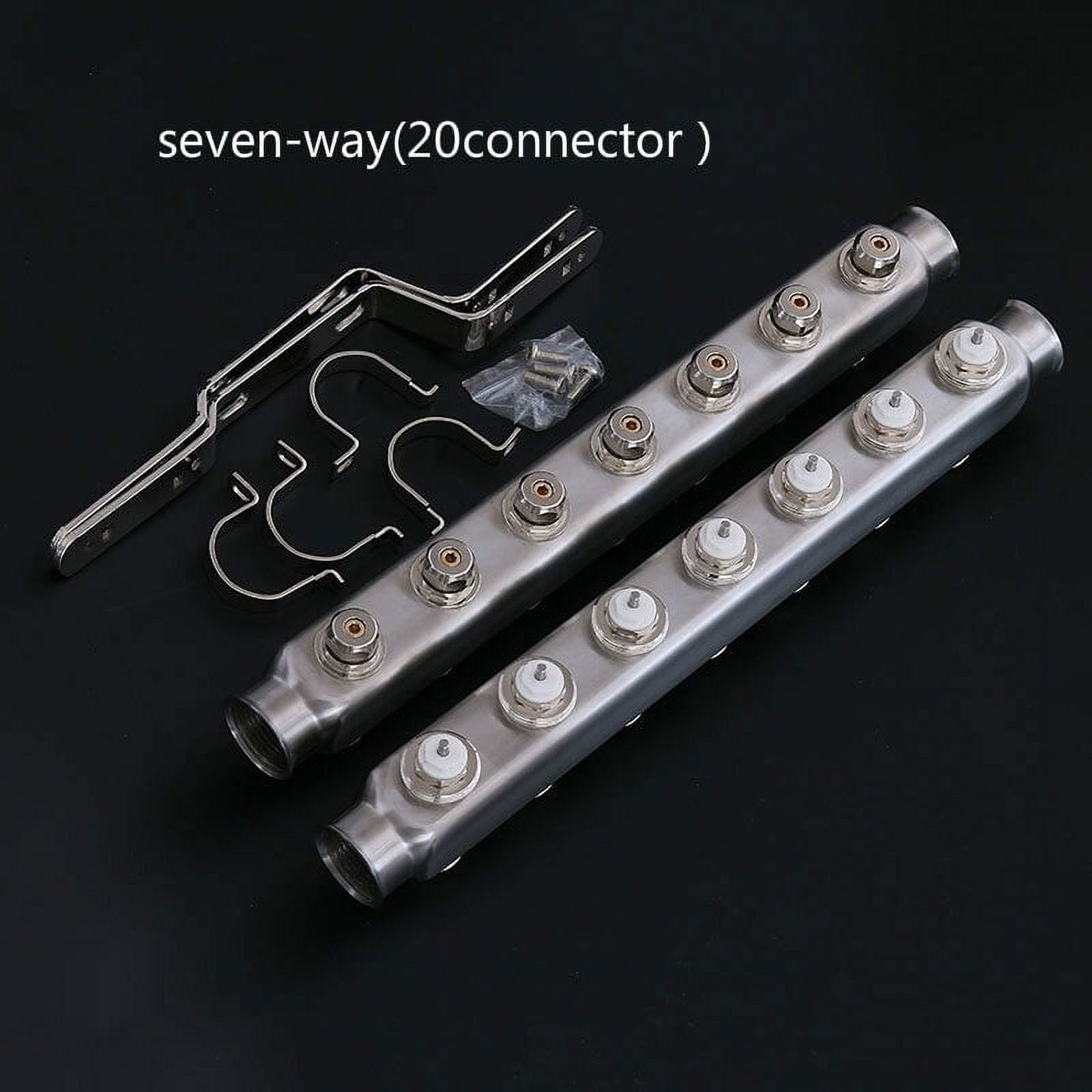 DN25 Stainless steel water separator floor heating 2-8 way intelligent ...