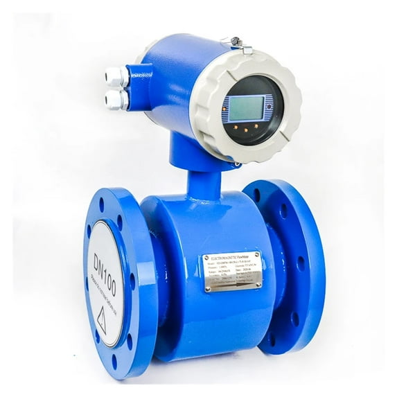 DN250 Water Flow Meter RS485 4-20mA Digital Liquid Electromagnetic Flowmeter For Sewage ...