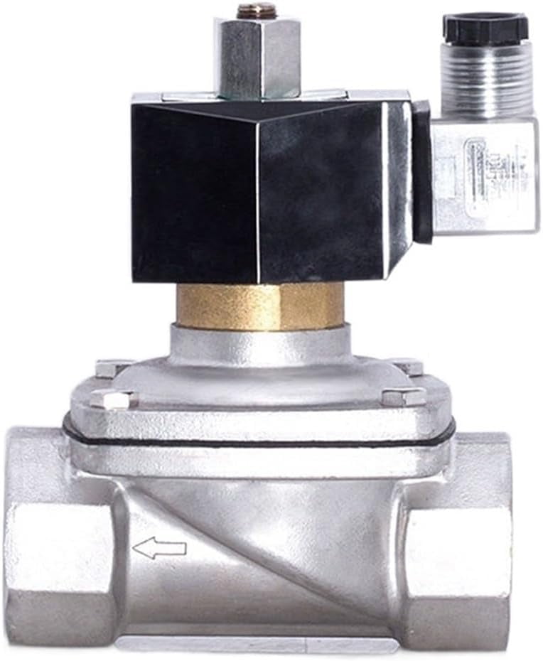 DN32 1-1/4" 220v Normally Open Water Solenoid Valve Low Pressure ...