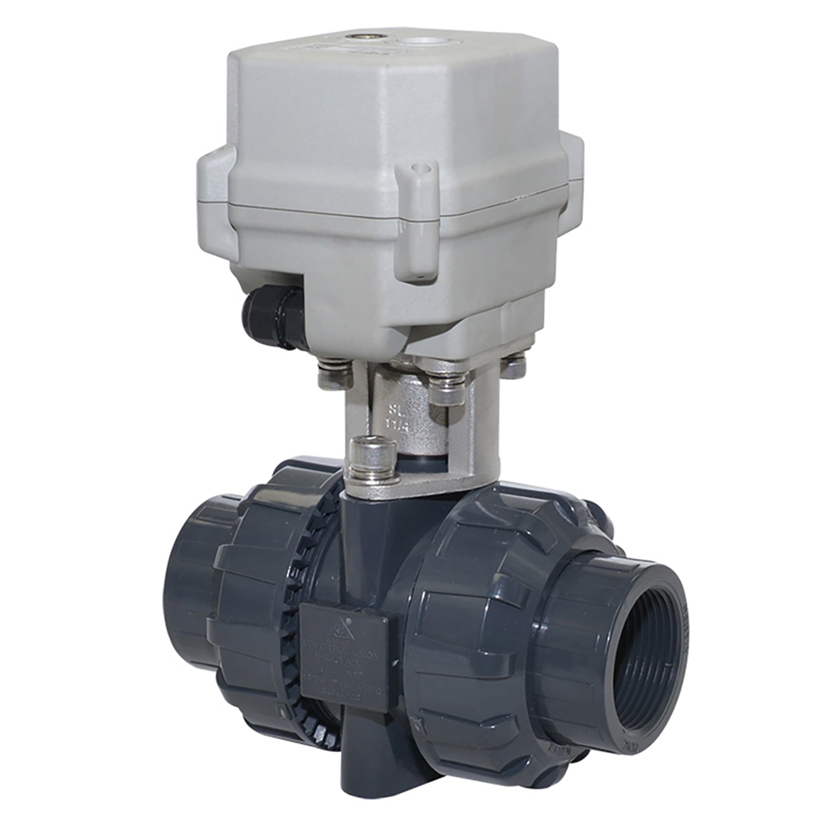DN32 1 1/4" Five wires control Normally Closed Electric Ball Valve ...