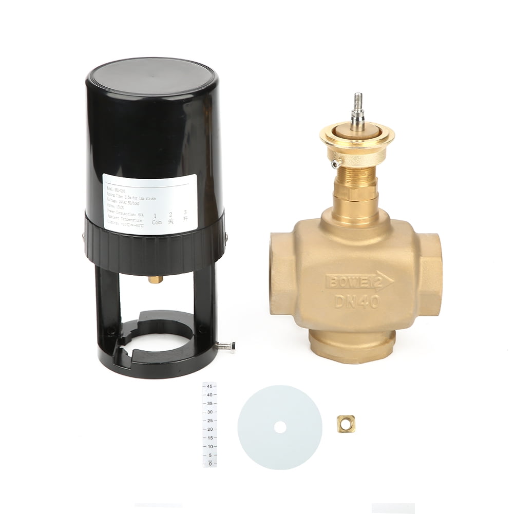 DN40 2 Way Regulating Electric Valve Proportional Integral Valve for ...