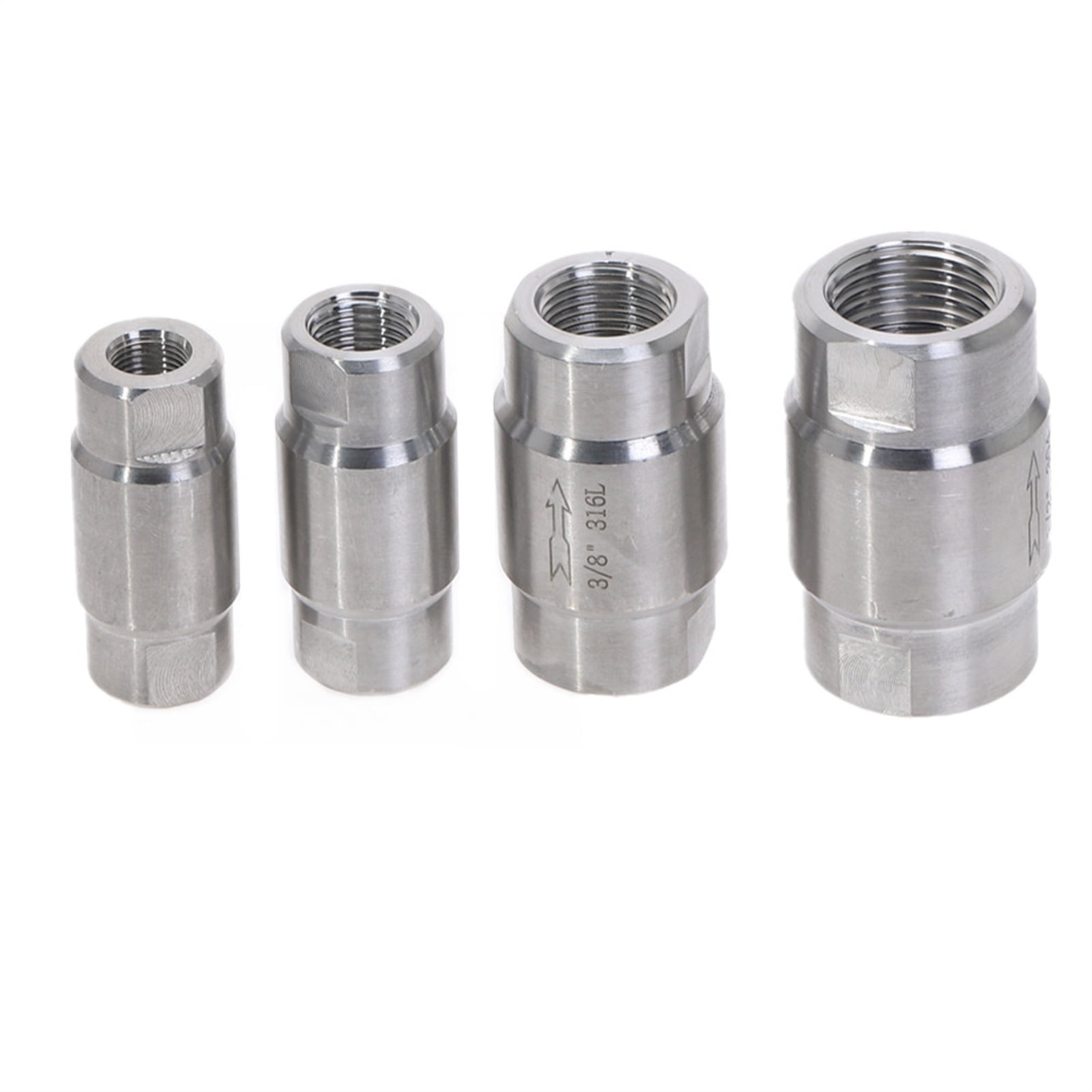DN6 DN8 DN10 304 Stainless Steel High Pressure Check Valves Air Water ...