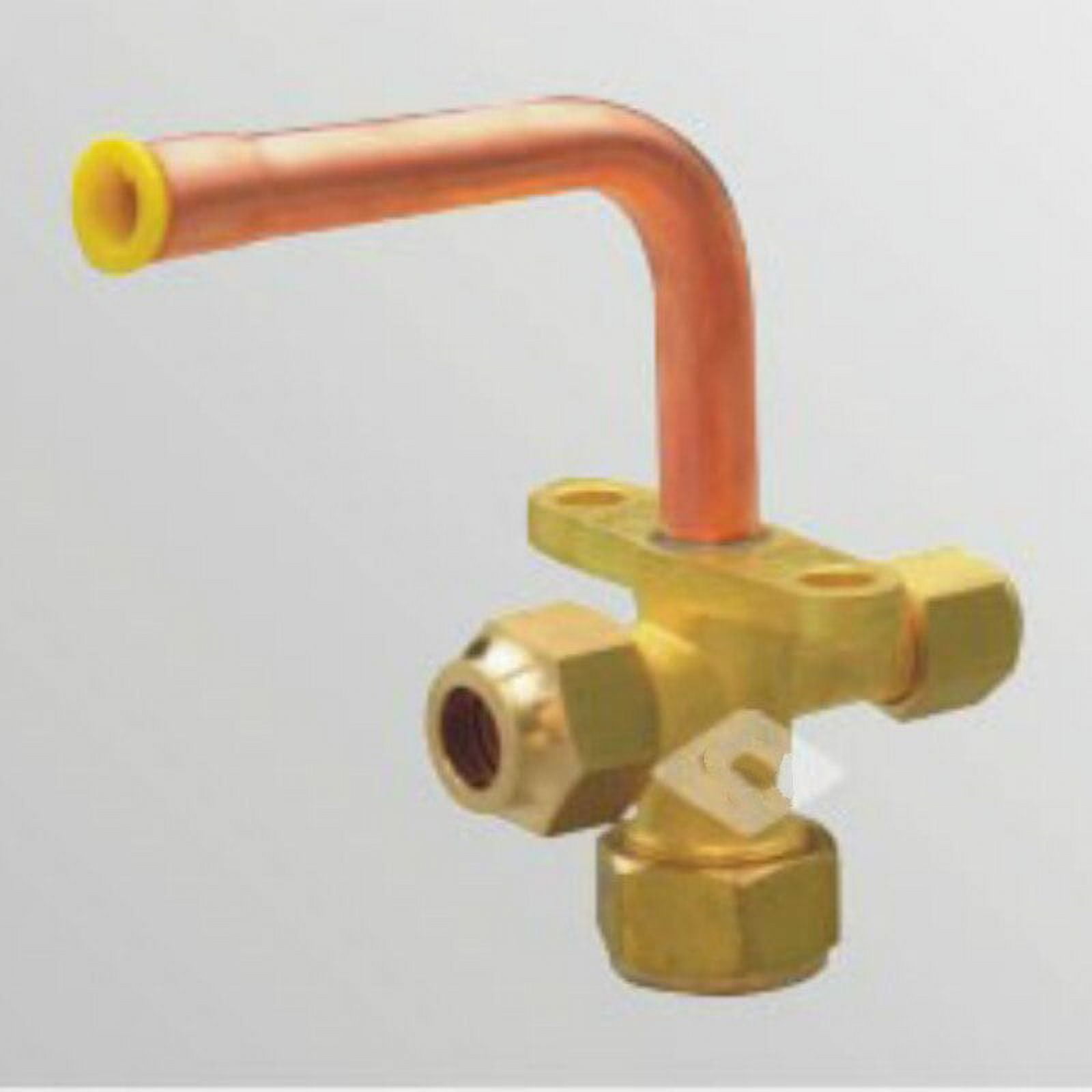 DN8 DN10 DN15 DN20 Air conditioning shut-off valve brass bent pipe ...