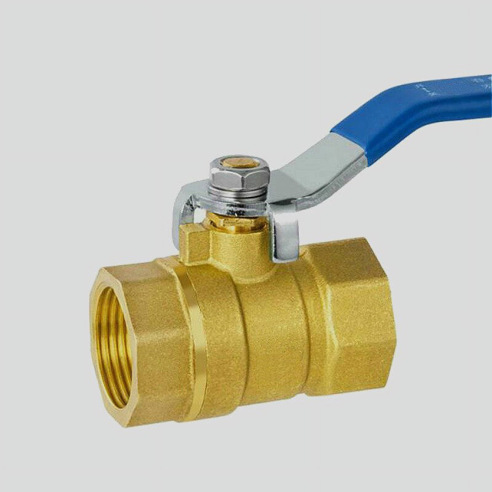 DN8 DN10 DN15 DN20 DN25 DN32 Female Thread Brass Ball Valve With Blue ...