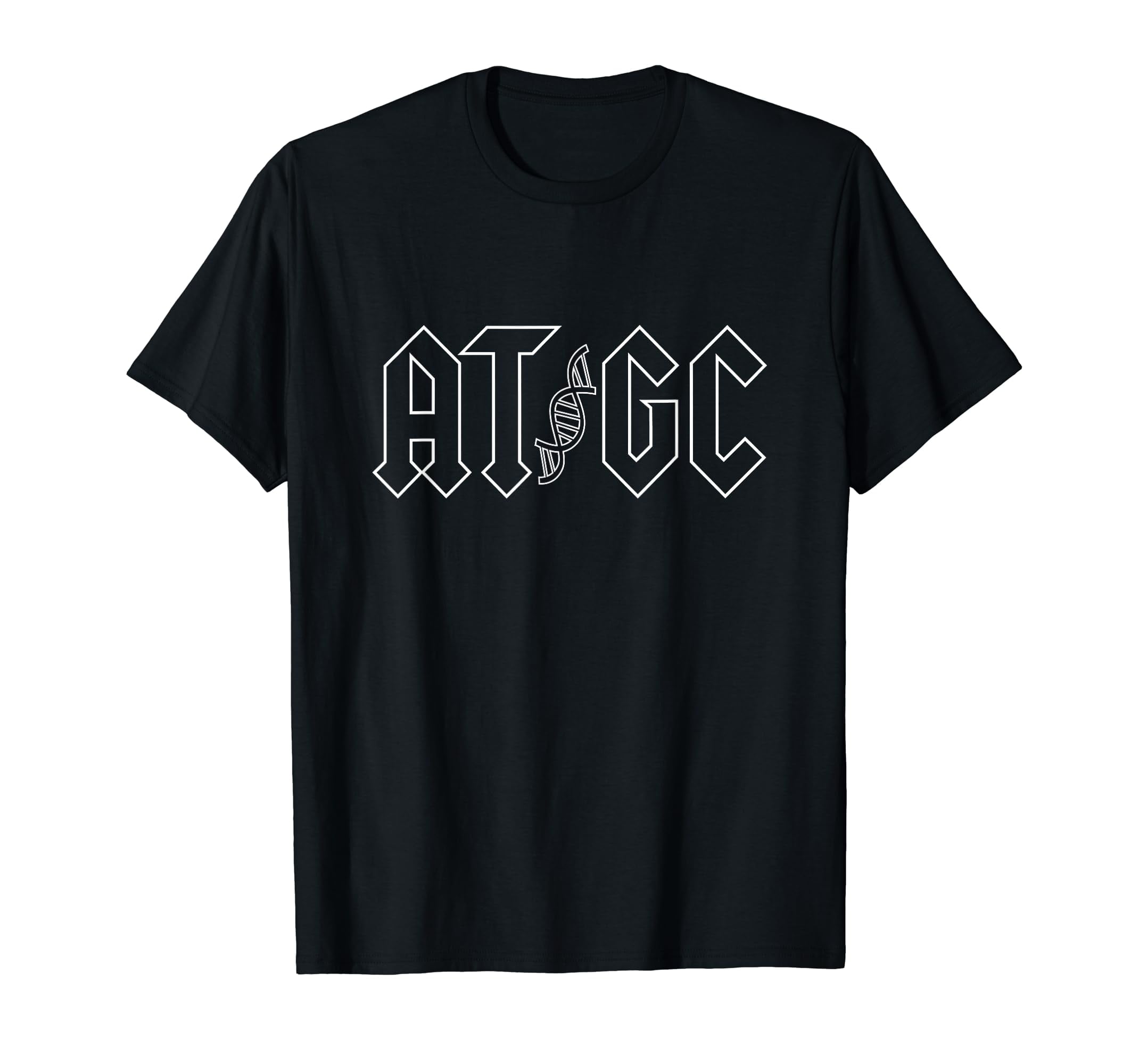 DNA ATGC Nucleotides Biology Science Teacher T-Shirt - Walmart.com