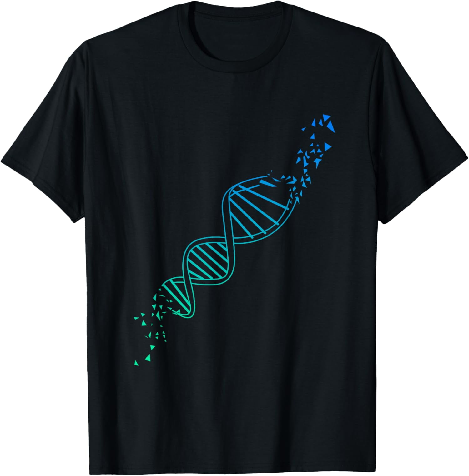 DNA Double Helix Biology Laboratory T-Shirt - Walmart.com