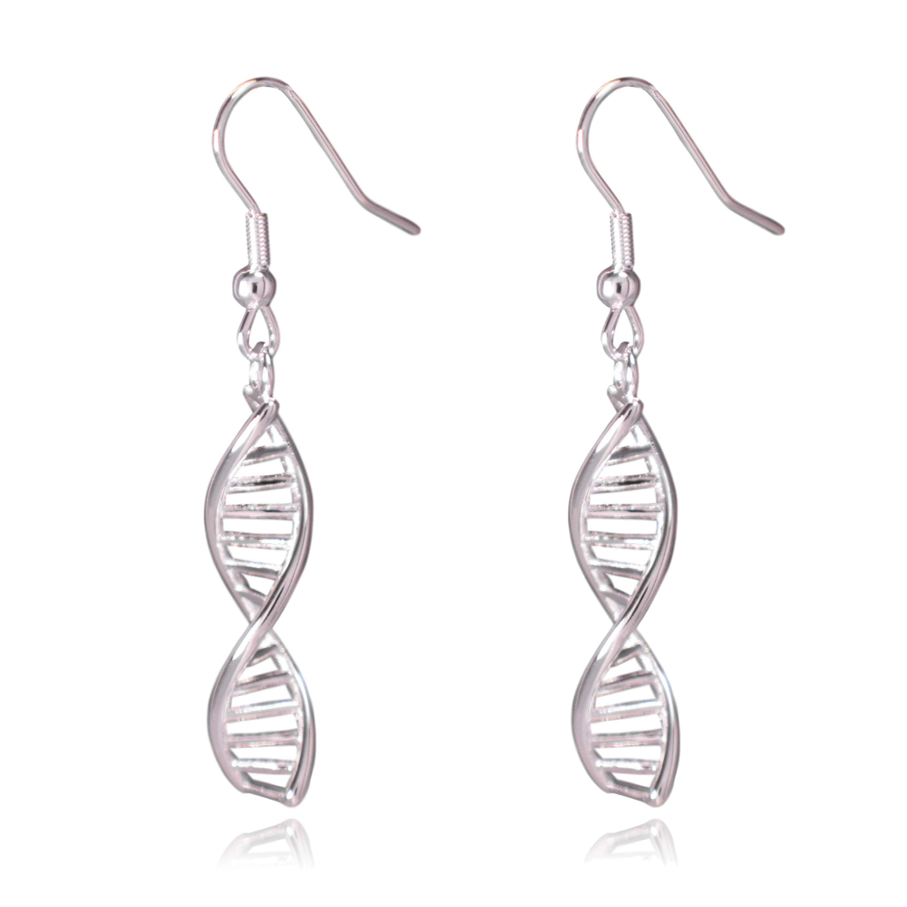 DNA Double Helix Dangle Earrings | Clayton Jewelry Labs - Walmart ...