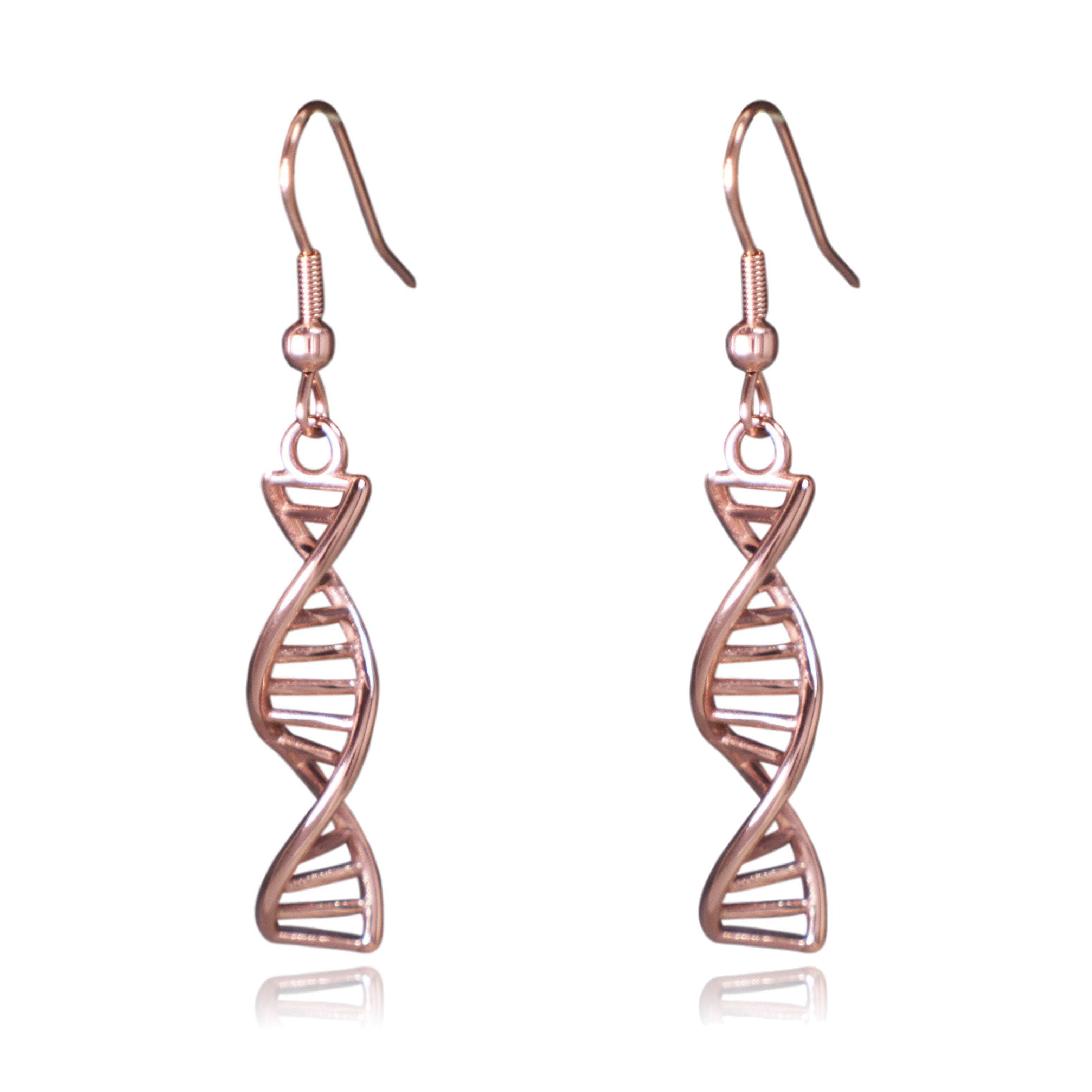 DNA Double Helix Dangle Earrings | Clayton Jewelry Labs - Walmart.com