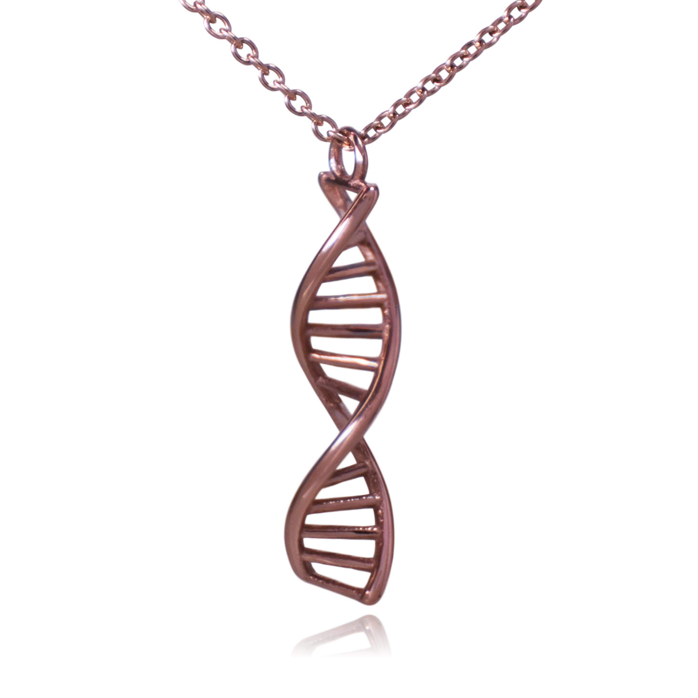 DNA Double Helix Science Necklace | Clayton Jewelry Labs - Walmart.com