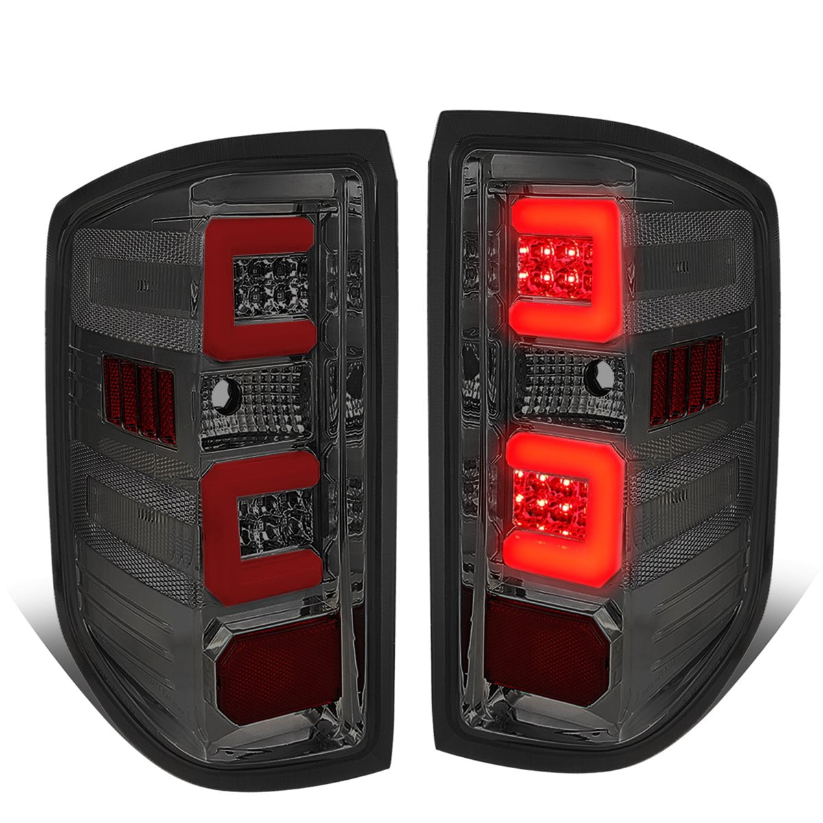 DNA MOTORING TL-CSIL15-LED-RD3D-CH-SM Tail Light Assembly Driver ...
