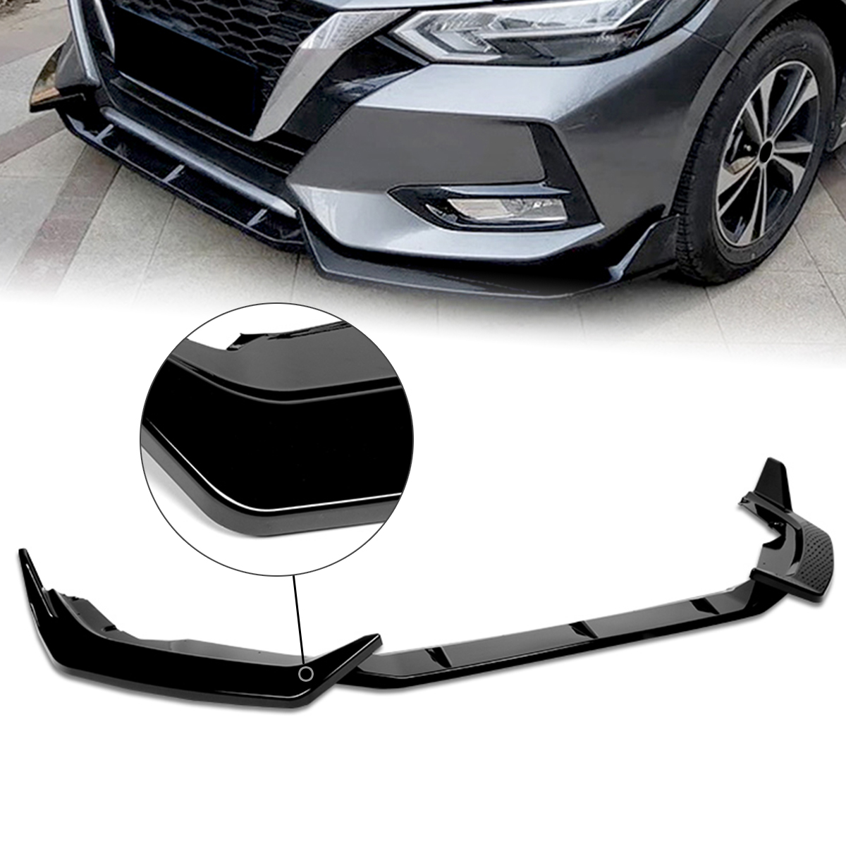 DNA Motoring 2-PU-682-PBK For 2020 to 2022 Nissan Sentra Gloss Black ...
