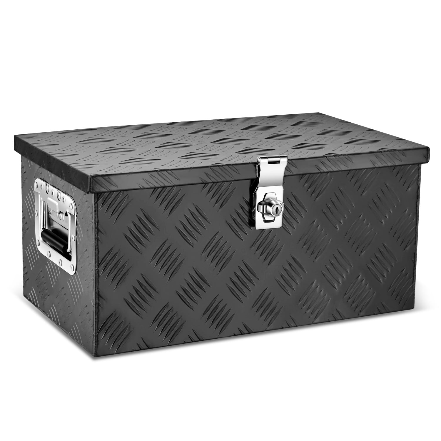 DNA Motoring 20" L Aluminum Pickup Truck Trailer Trunk Bed Tool Storage ...