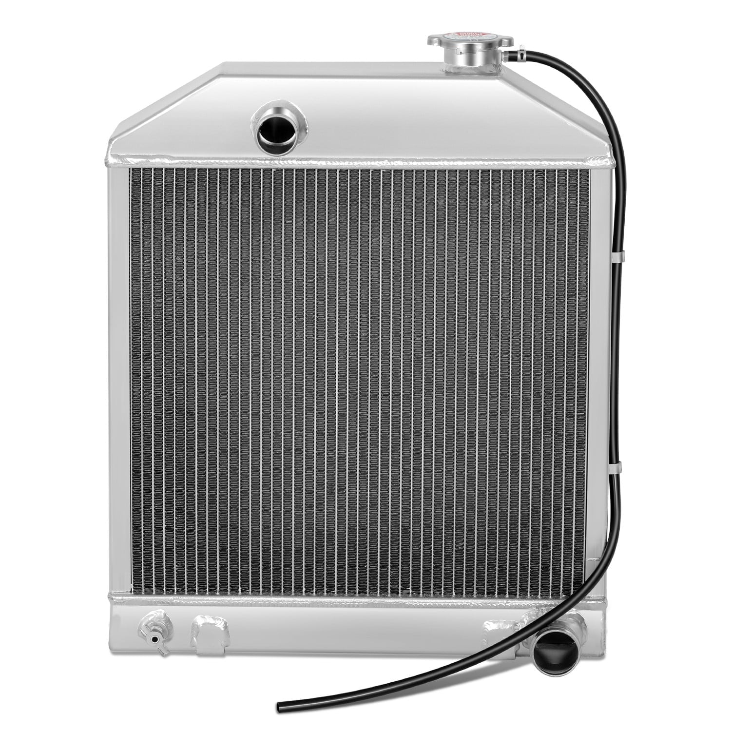 DNA Motoring 3-Row Aluminum Cooling Radiator for Ford Tractors 2000 ...