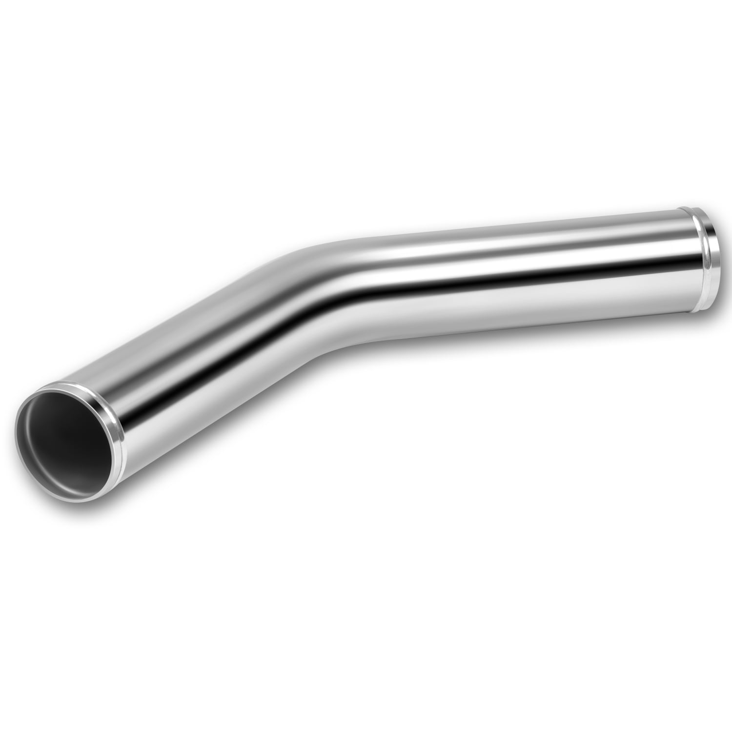 DNA Motoring 45 Degree 2.5 Inch Aluminum Intercooler Air Intake Pipe ...