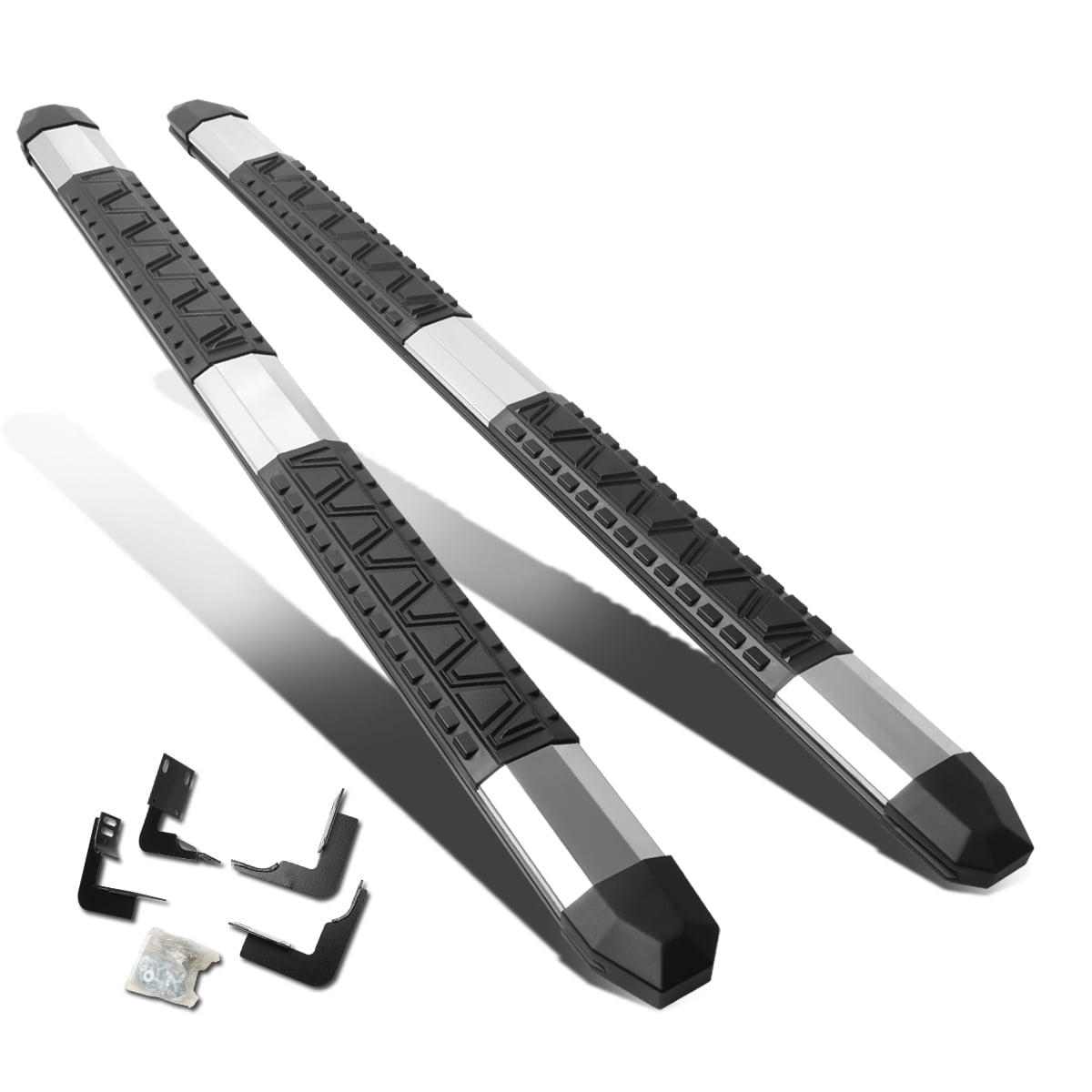 DNA Motoring 5" Aluminum Side Step Nerf Bars Running Boards for 1999 ...