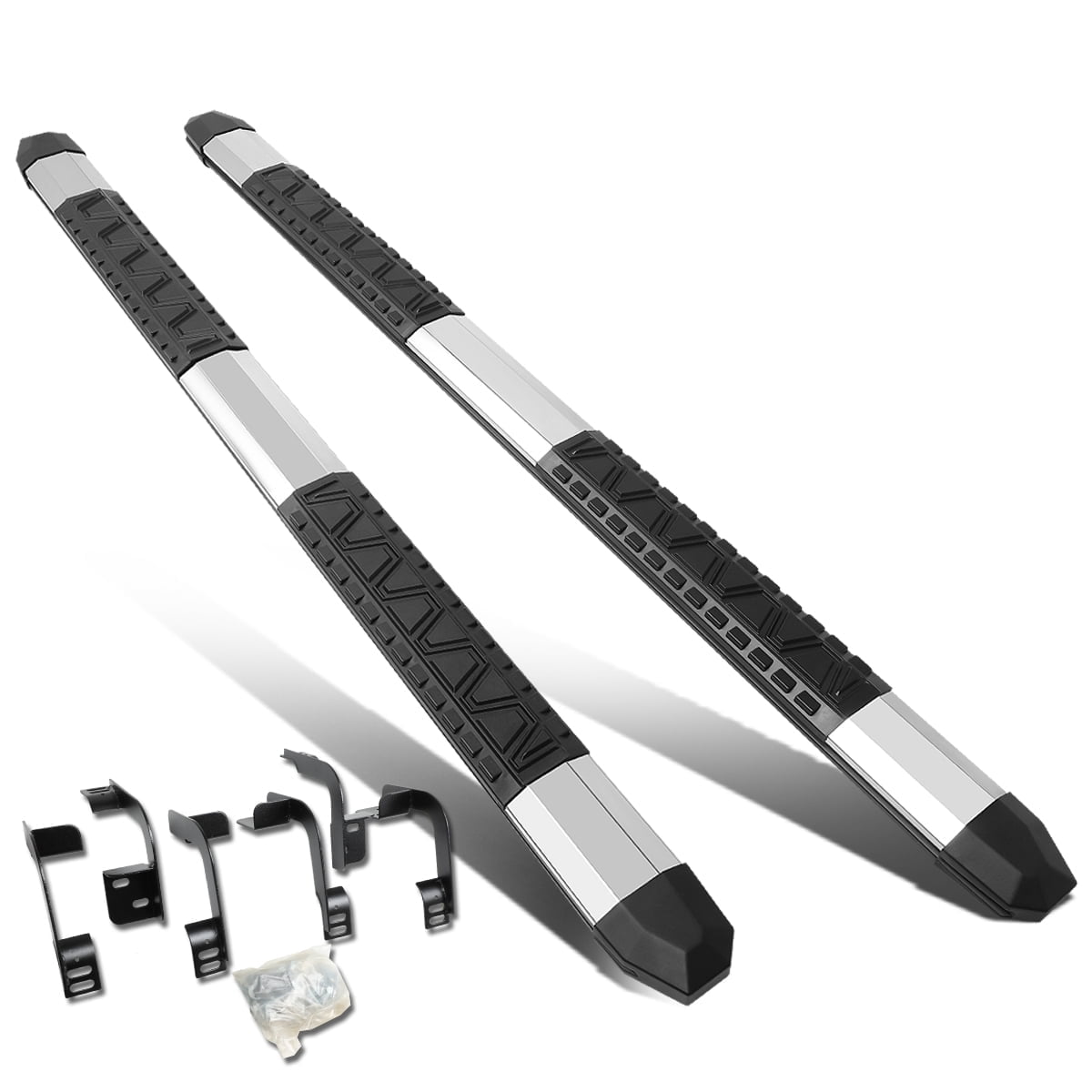 DNA Motoring 5" Aluminum Side Step Nerf Bars Running Boards for 2009 ...