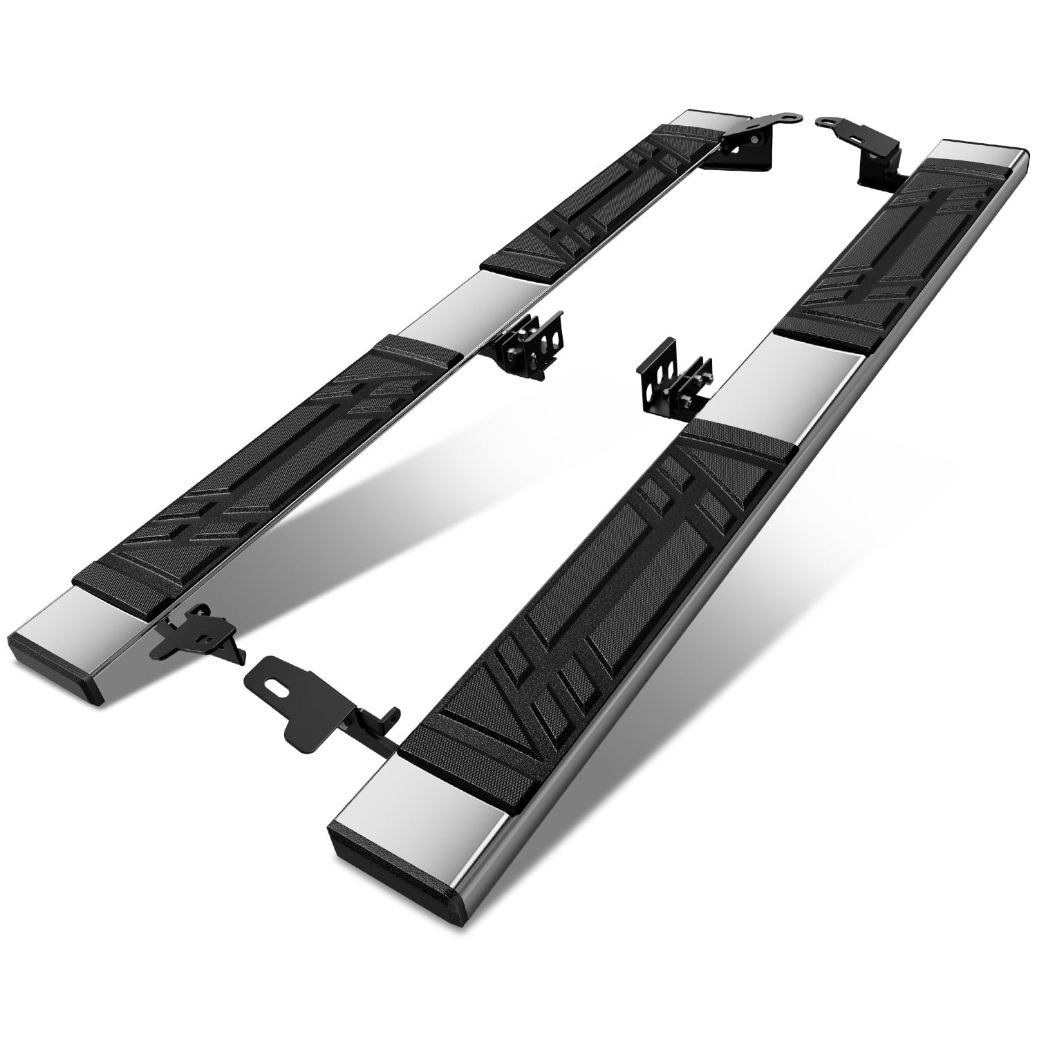 DNA Motoring 6.5" Side Step Nerf Bars Running Boards for 2011-2019 Ford ...