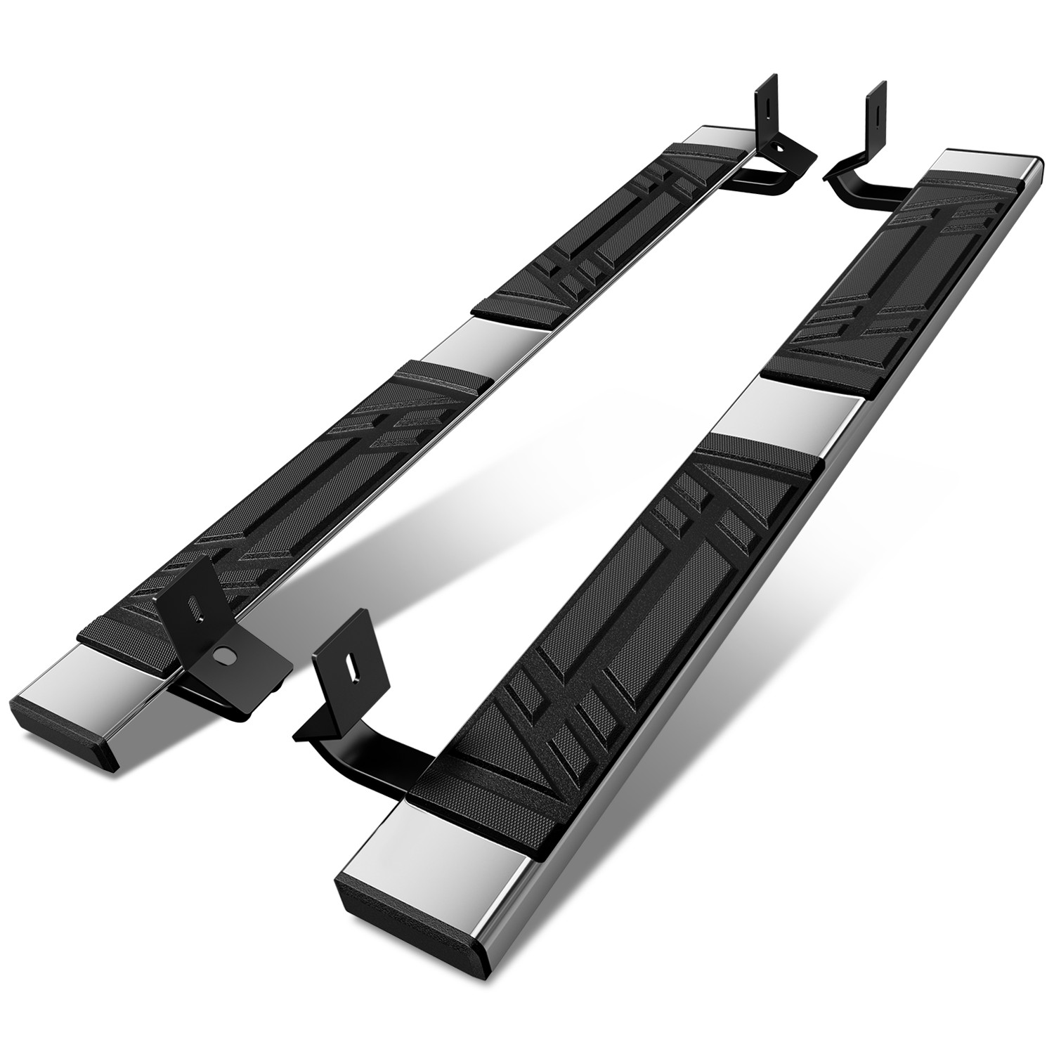 DNA Motoring 6.5" Side Step Nerf Bars Running Boards for 2014-2019 ...