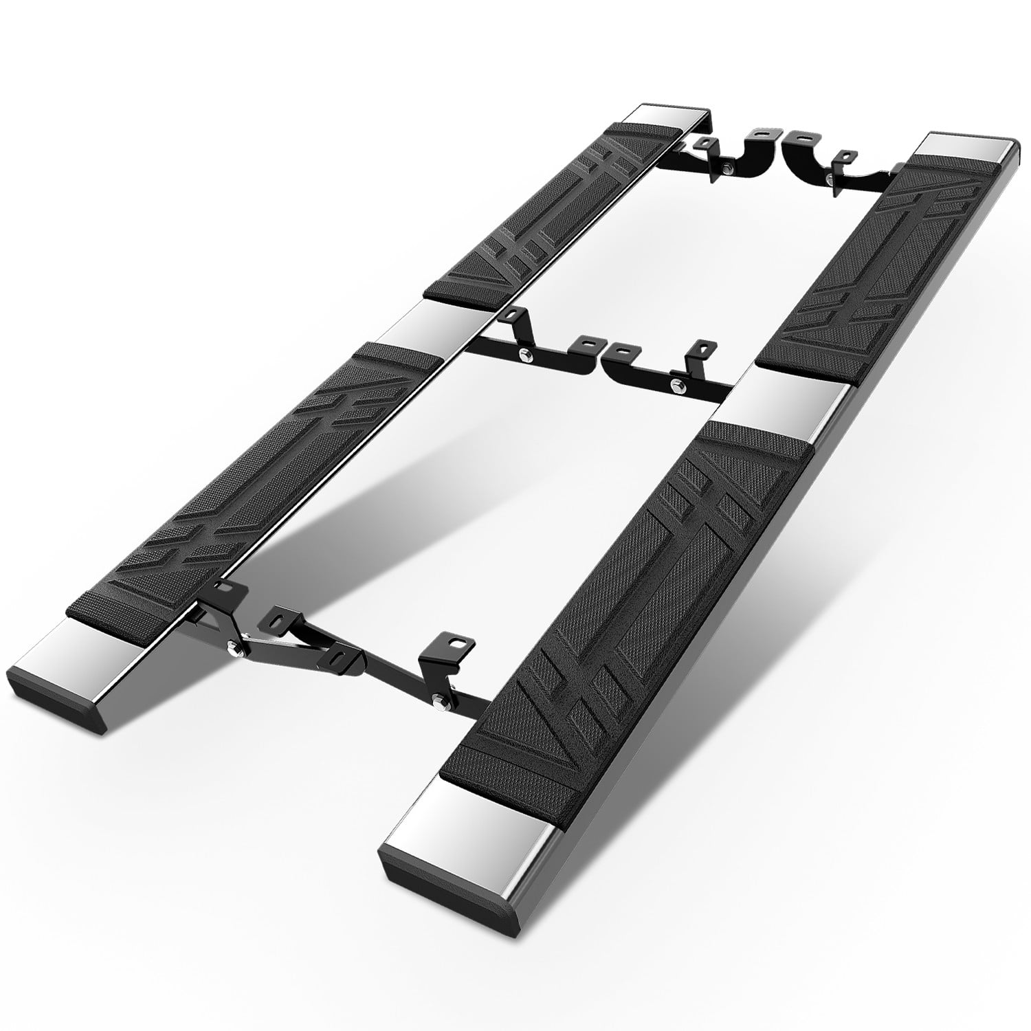 DNA Motoring 6.5" Side Step Nerf Bars Running Boards for 2014-2023 Jeep ...