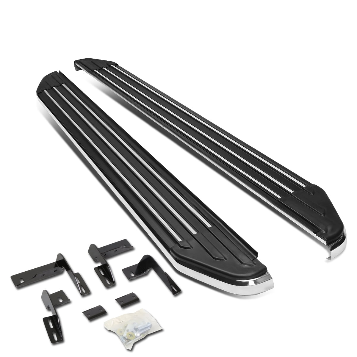 DNA Motoring 6" Nerf Bars For 06-12 RAV4 XA30 - Aluminum Fits select ...