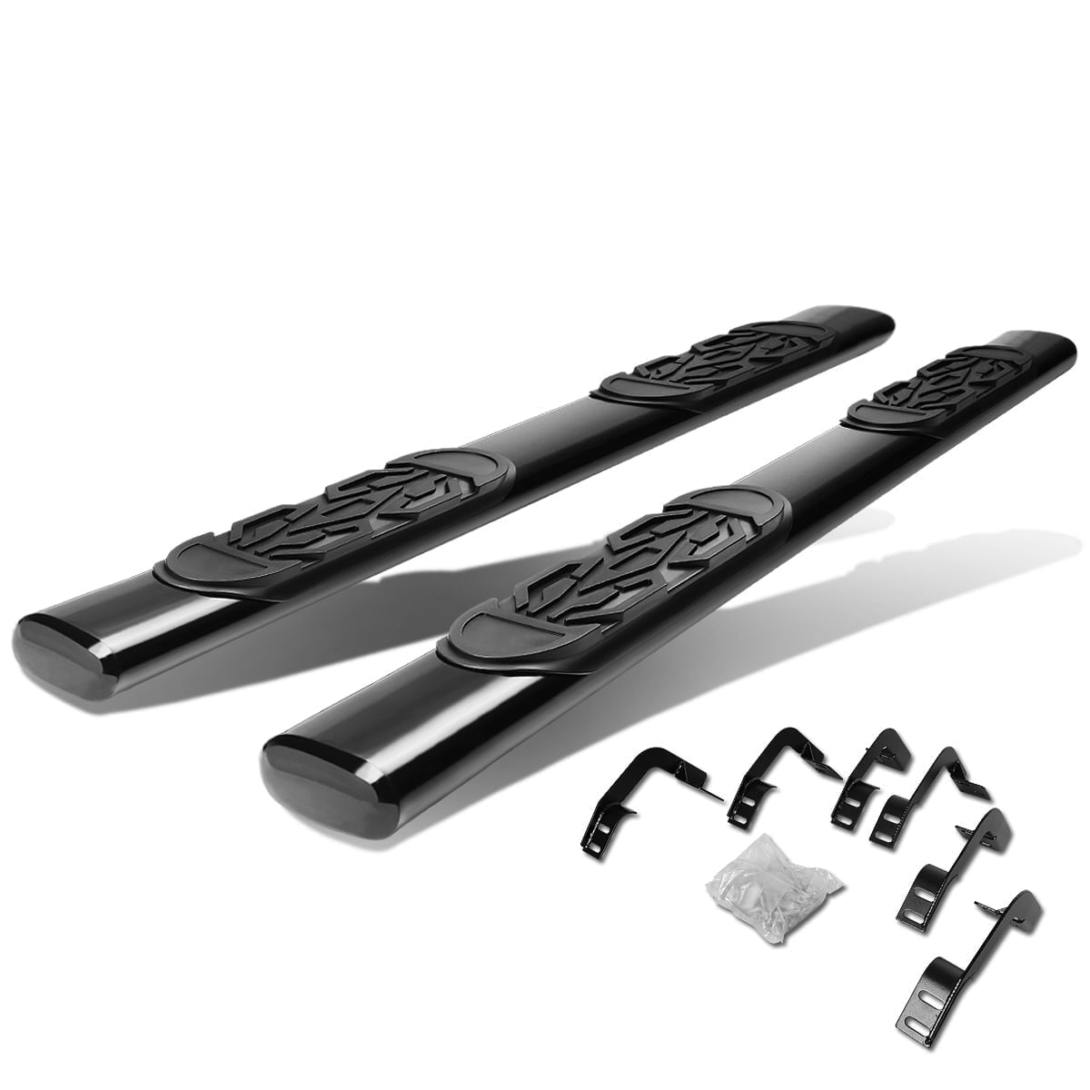 DNA Motoring 6" Black Side Step Nerf Bars Running Boards for 2009-2022 ...