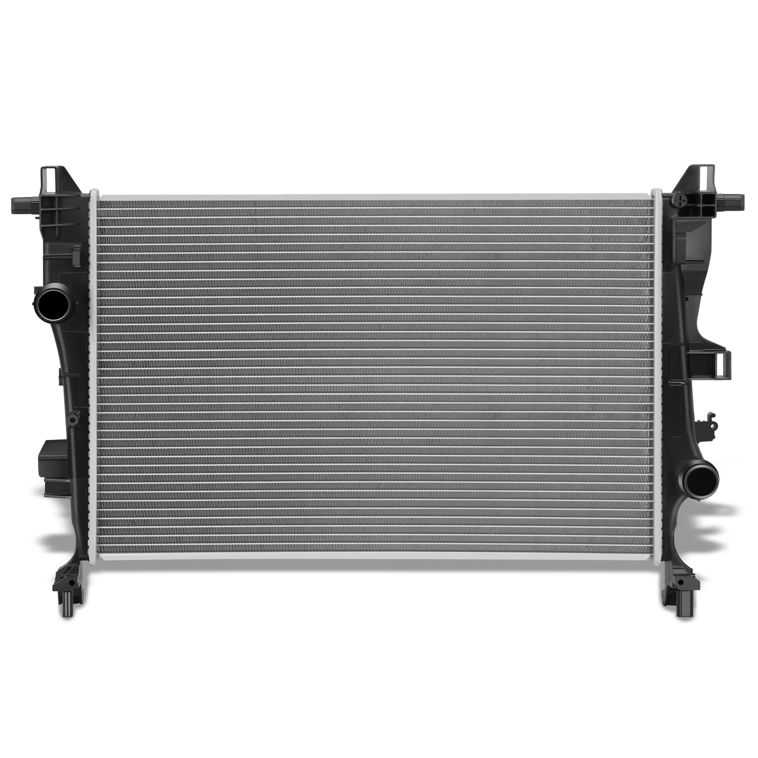 DNA Motoring Aluminum Core Radiator 13535 for 15-18 Fiat 500X Jeep ...