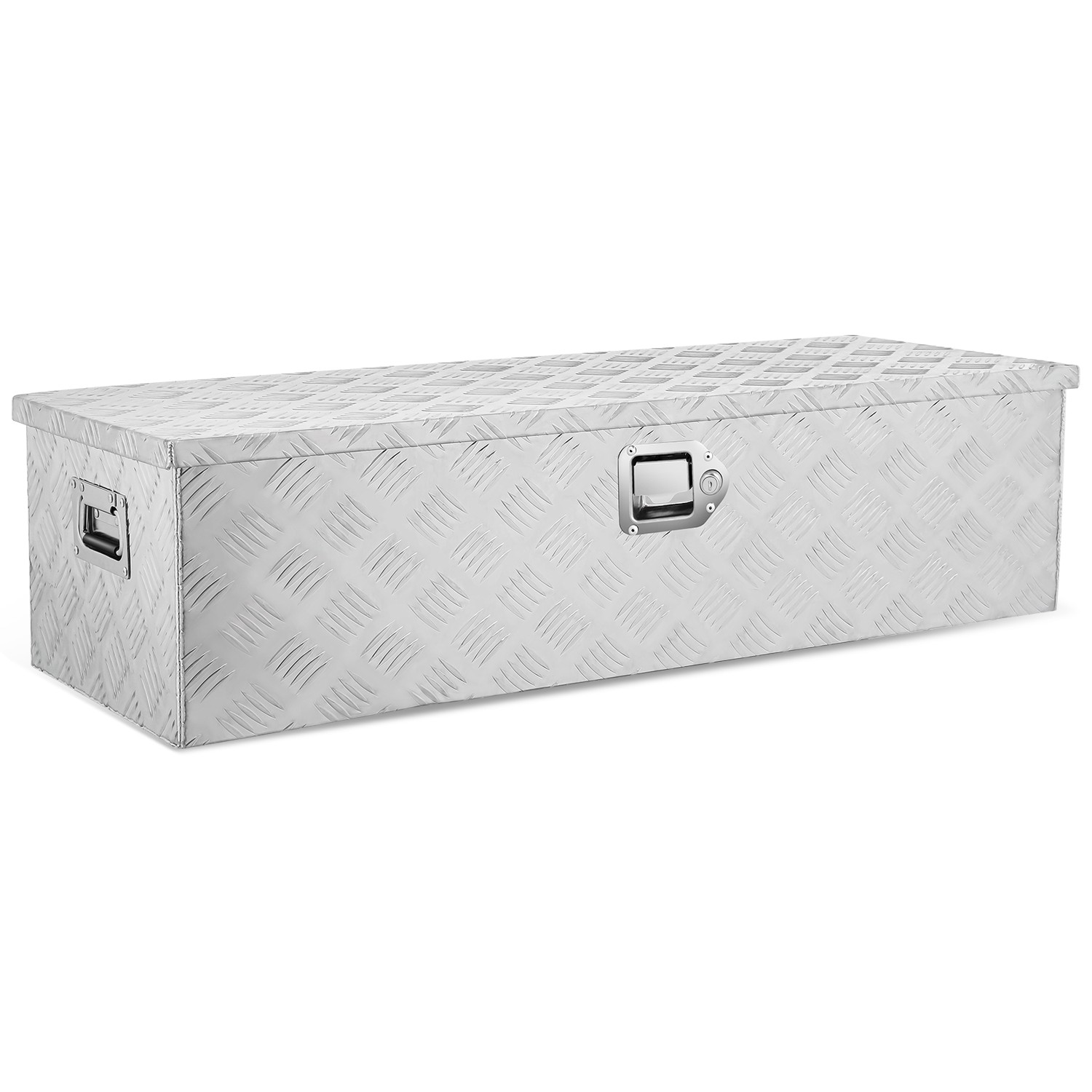 DNA Motoring Aluminum Tool Box Pickup Truck Bed Trailer Storage 39"x13 ...