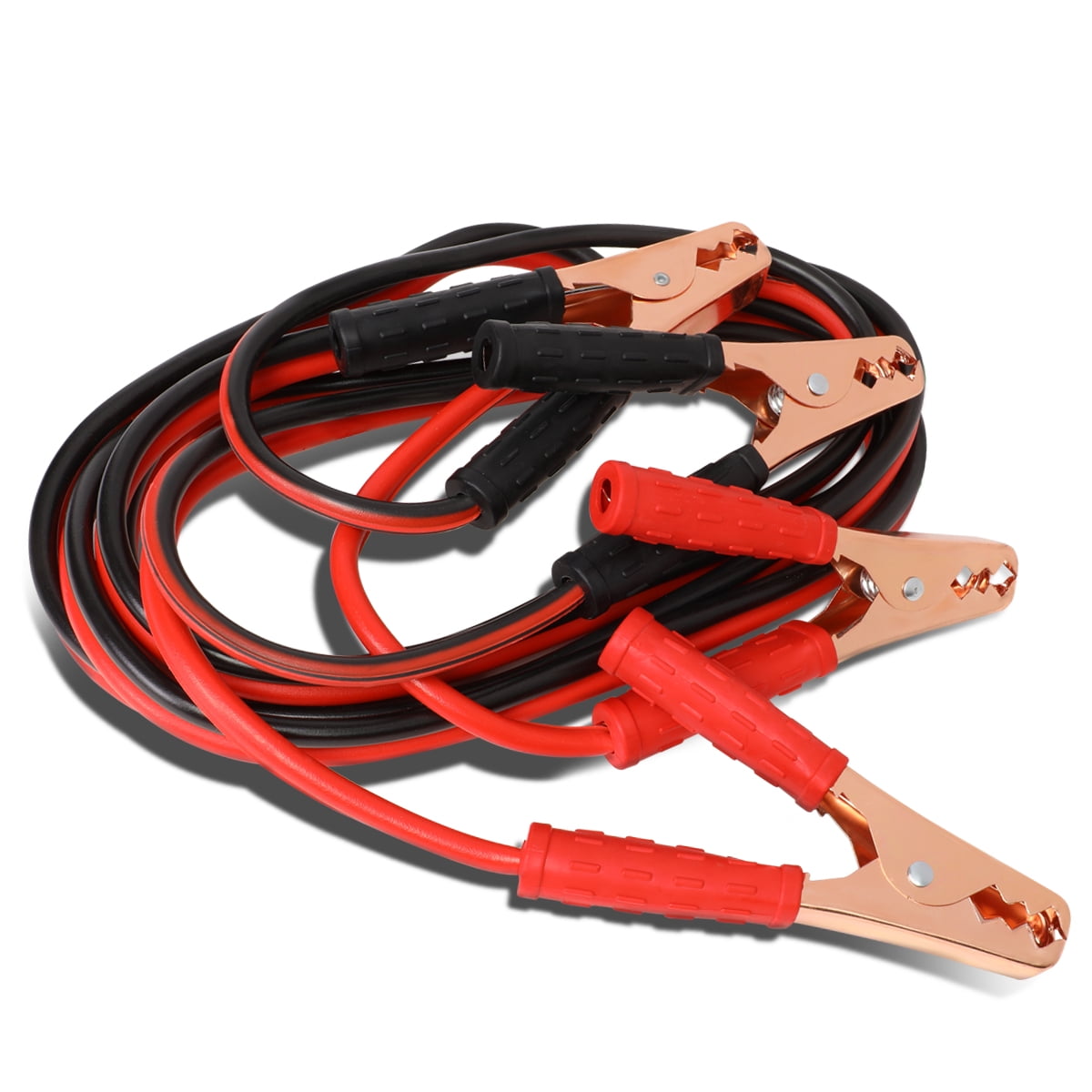 DNA Motoring BBC-T1 12' Ft Heavy Duty 10 Gauge Battery Booster Cable ...
