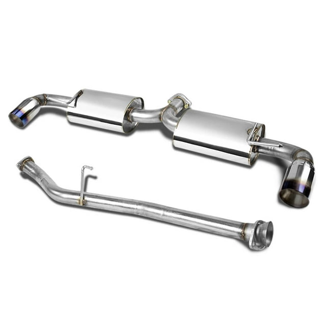 DNA Motoring CBE-MRX8-BT For 2003 to 2010 Mazda RX-8 Catback Exhaust ...