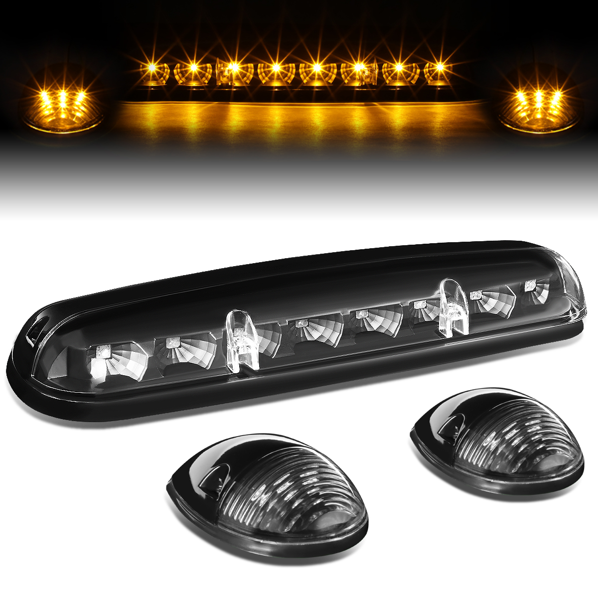 DNA Motoring CBL-CSIL02-BK-Y For 2002 to 2006 Chevy Silverado / GMC ...