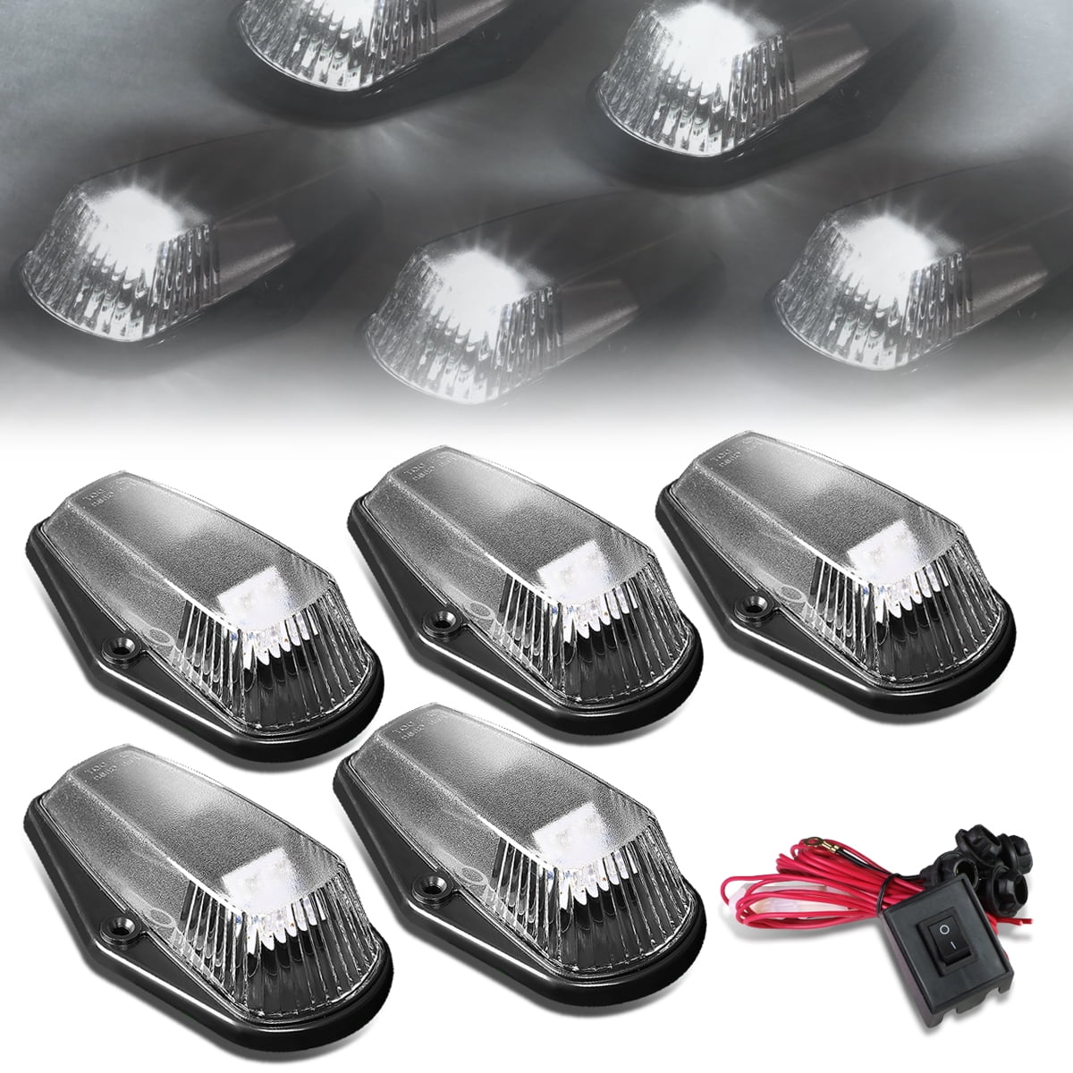 DNA Motoring CBL-F15080-BK-W For 1980 to 1996 Ford F150 F250 F350 F450 ...