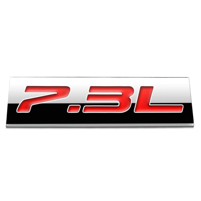 DNA Motoring EM-AS-73L-RD METAL EMBLEM CAR BUMPER TRUNK FENDER DECAL ...