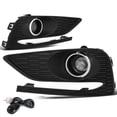 DNA Motoring FL-ZTL-271-CH For 2016 to 2018 Chevy Cruze Projector Front ...