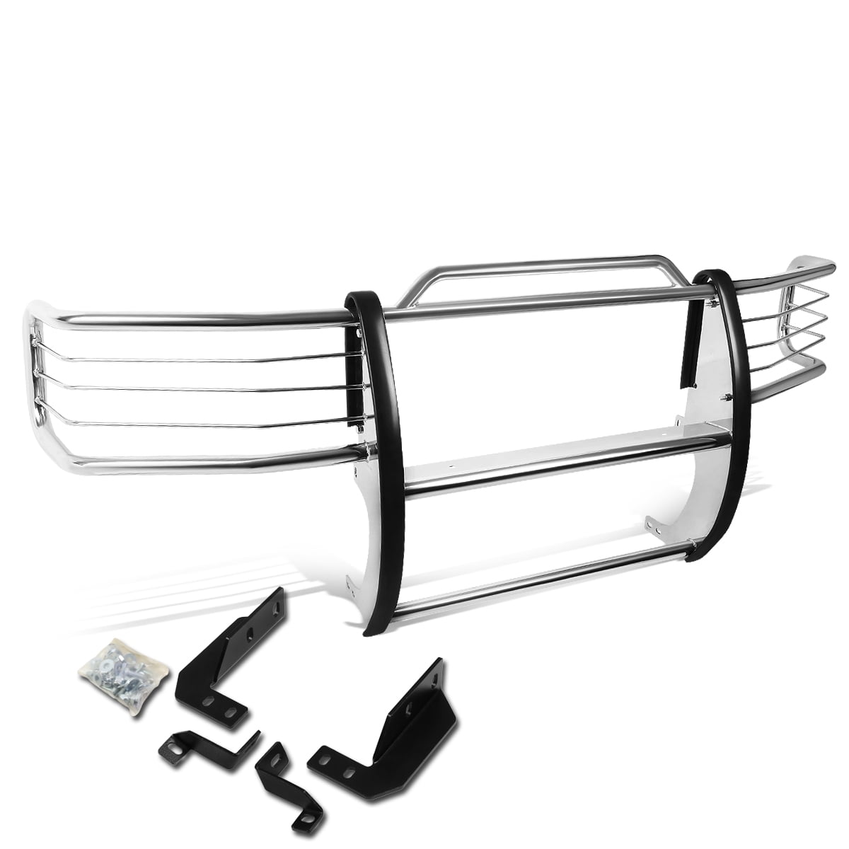 DNA Motoring GRILL-G-024-SS For 1992 to 1996 Ford F150-F350 Pickup ...