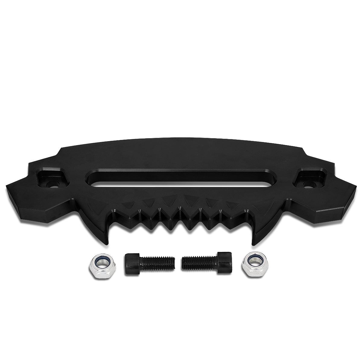 DNA Motoring HITCH-ALU-003-BK 10" Aluminum Devil skull style Hawse ...