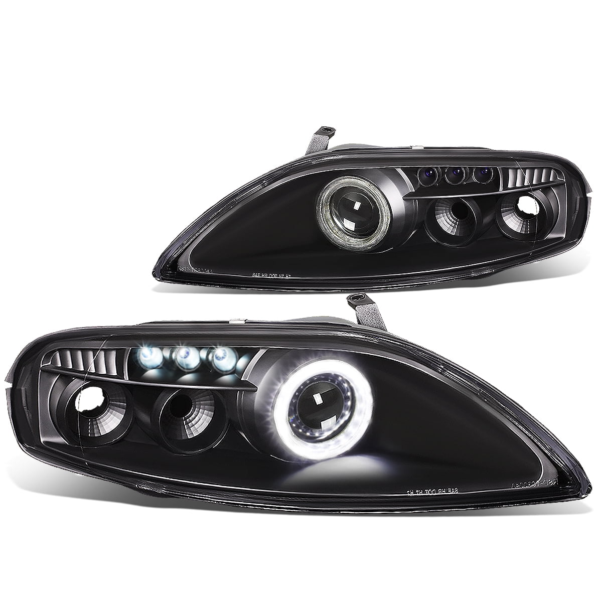 DNA Motoring HL-DRL-SC30092-BK For 1992 to 2000 Lexus SC300/SC400 Z30 ...
