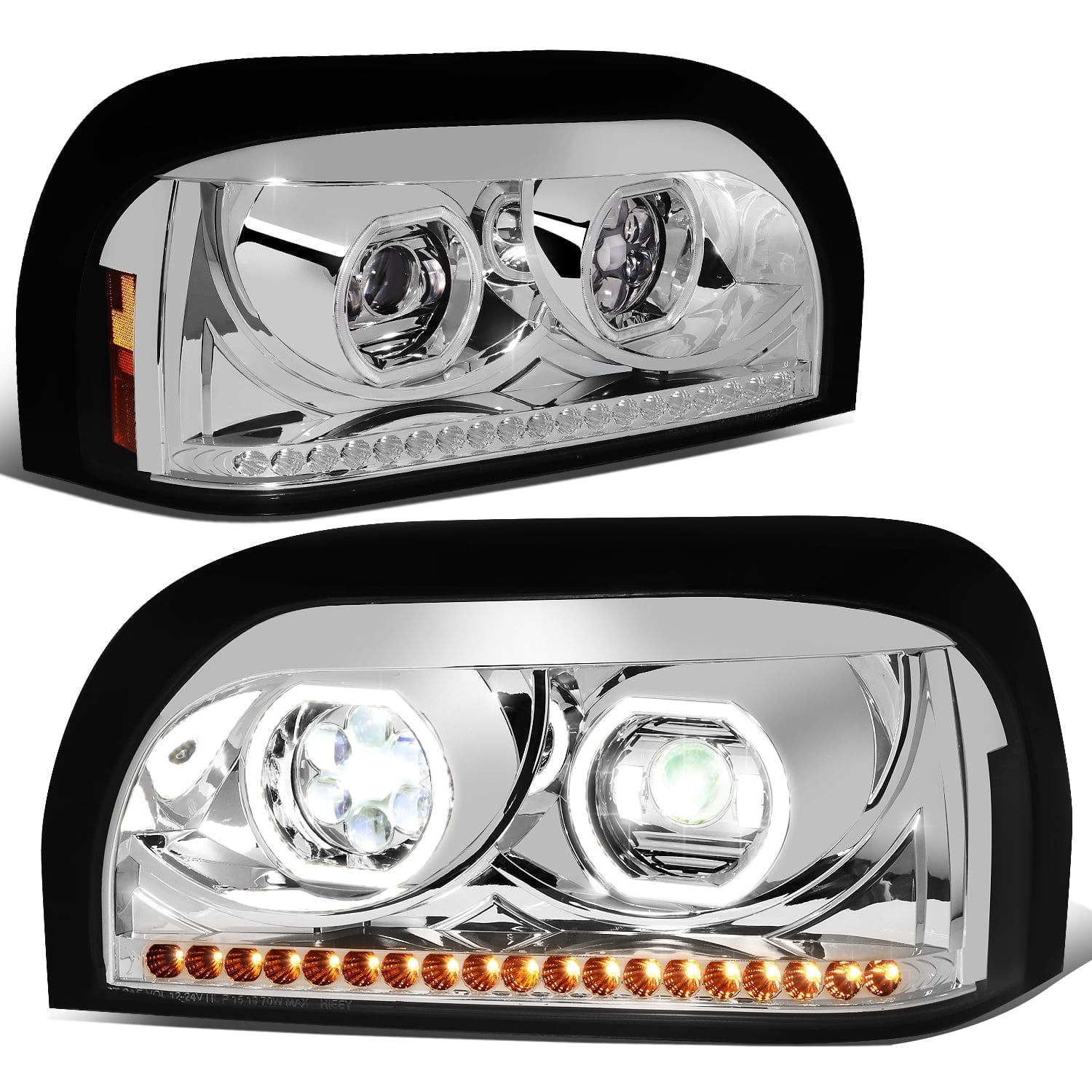 DNA Motoring For 96-10 Freighter Century Class Full LED DRL Sequential ...