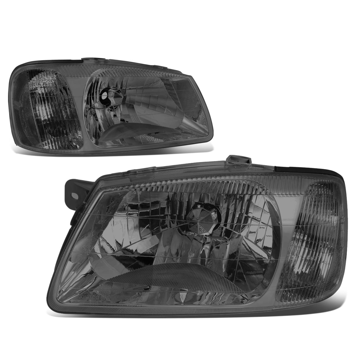 DNA Motoring HL-OH-049-SM-CL1 For 2000 to 2002 Accent LC Headlight ...