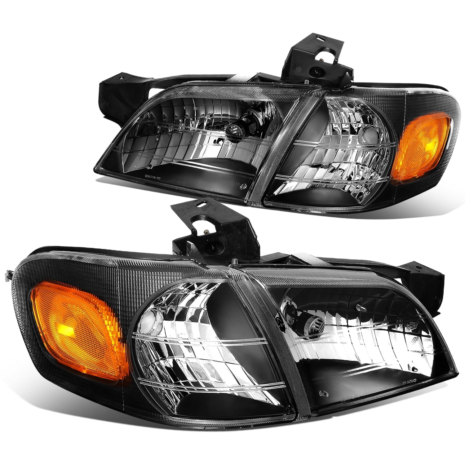 DNA Motoring For 97-05 Chevy Venture Montana Black Amber Corner ...