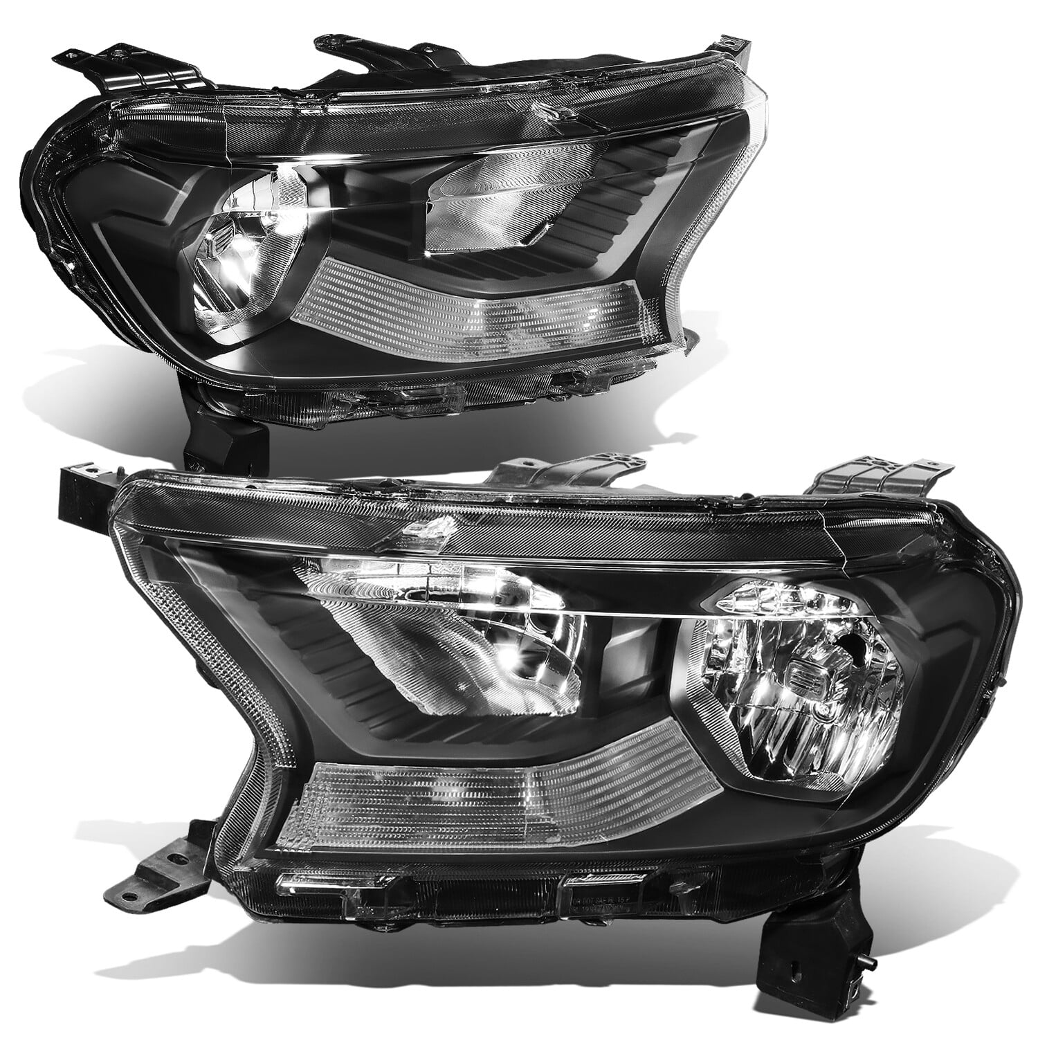DNA Motoring Pair Side Headlight Lamps for 2019-2023 Ford Ranger XL XLT ...
