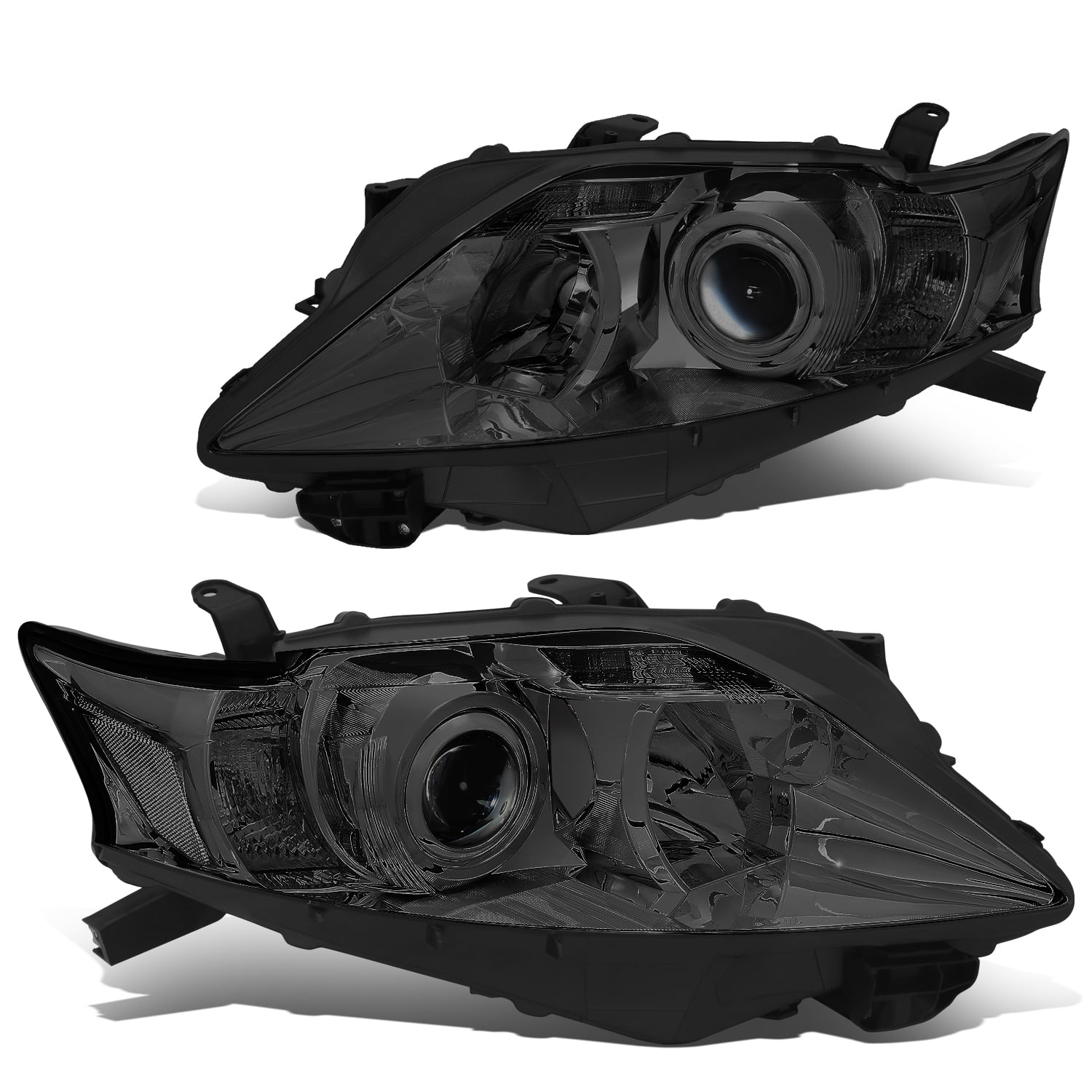 DNA Motoring HL-OH-RX35010-SM-CL1 For 2010-2012 Lexus RX350 Smoked ...