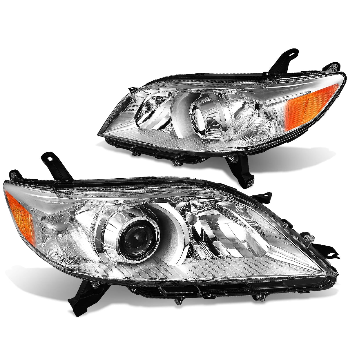 DNA Motoring HL-OH-TSIE11-CH-AM Headlight Fits Car 2011 to 2020 Toyota ...