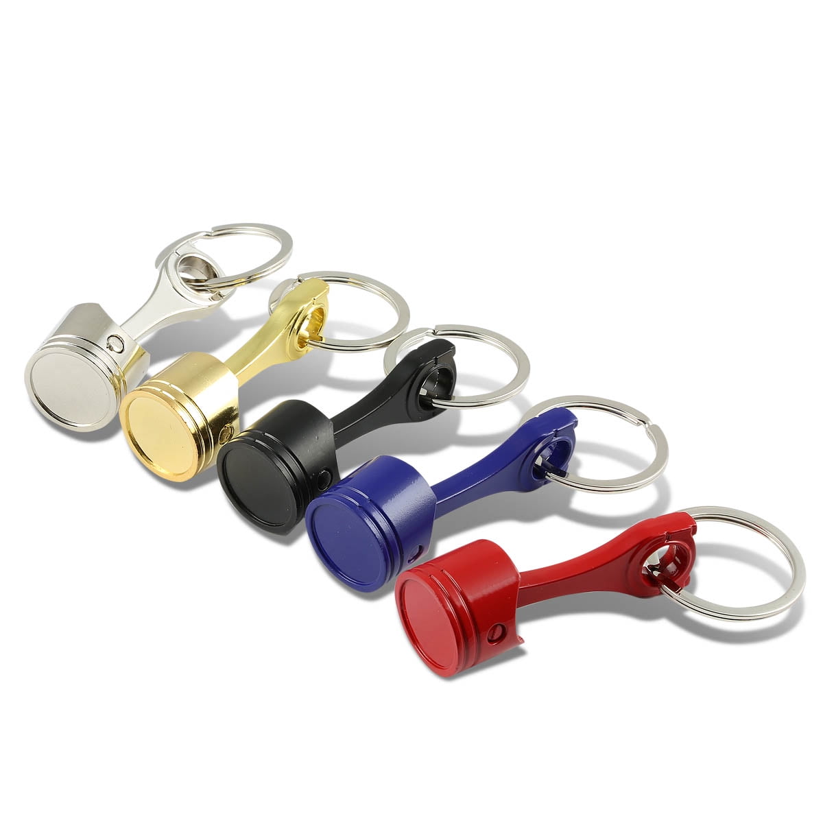 DNA Motoring KEYC-T7-BL 3D Miniature Ultra Piston Style Keychain (Blue ...