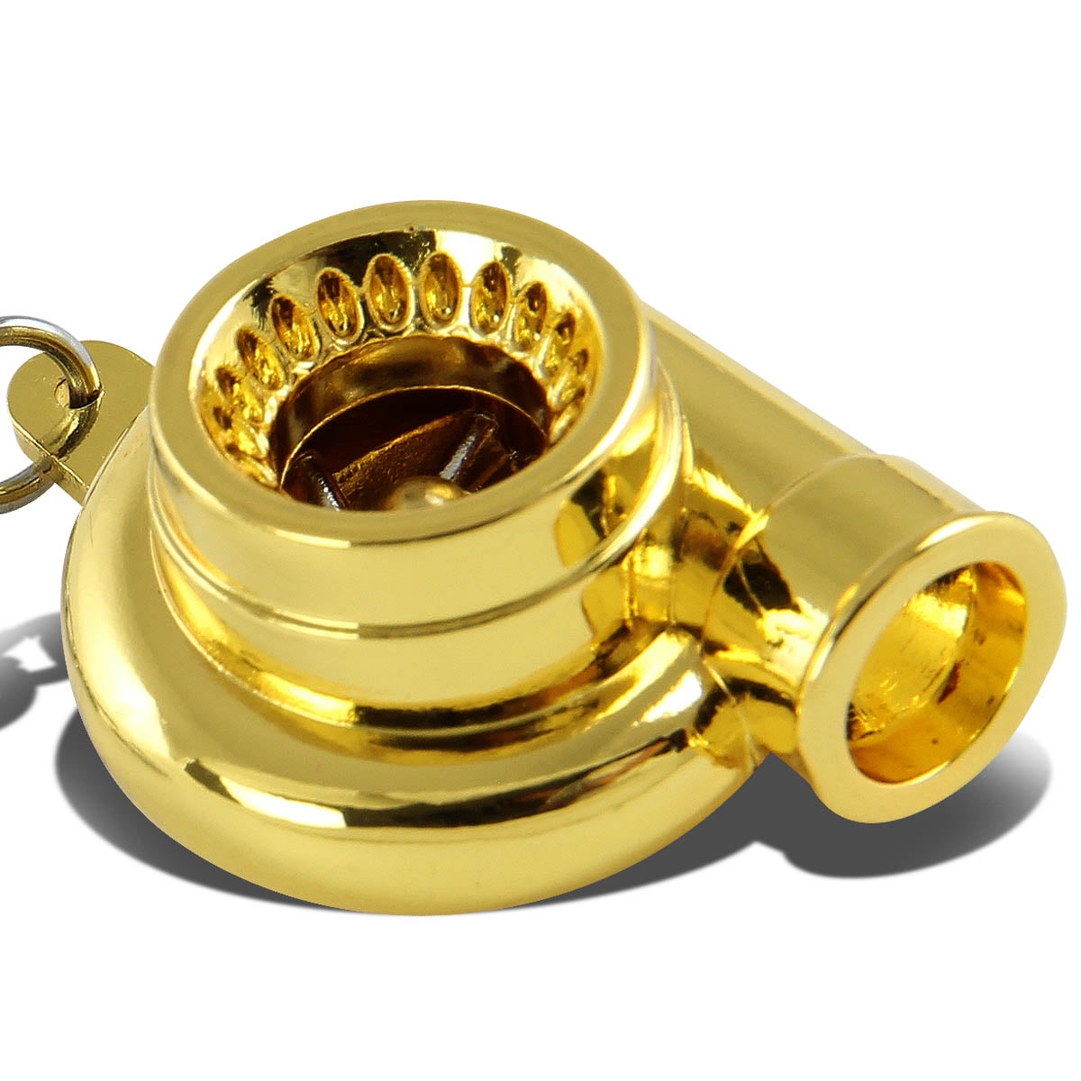 DNA Motoring KEYC-TBC-GD Minituare Spinnable Turbocharger Compressor ...